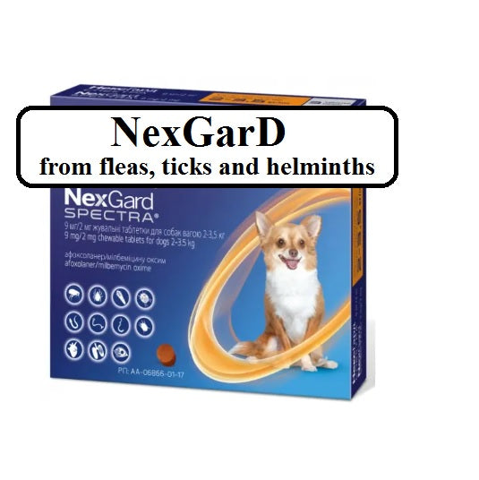 Tabs from fleas, ticks and helminths for dogs (3 Month Supply ...